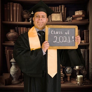 20 Retro Bookshelf Graduation/back to School Digital Backgrounds, Class ...