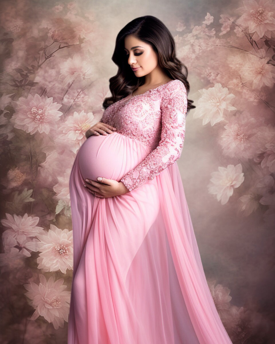 16 Floral Texture Backdrop Overlays Digital Floral Overlays - Etsy