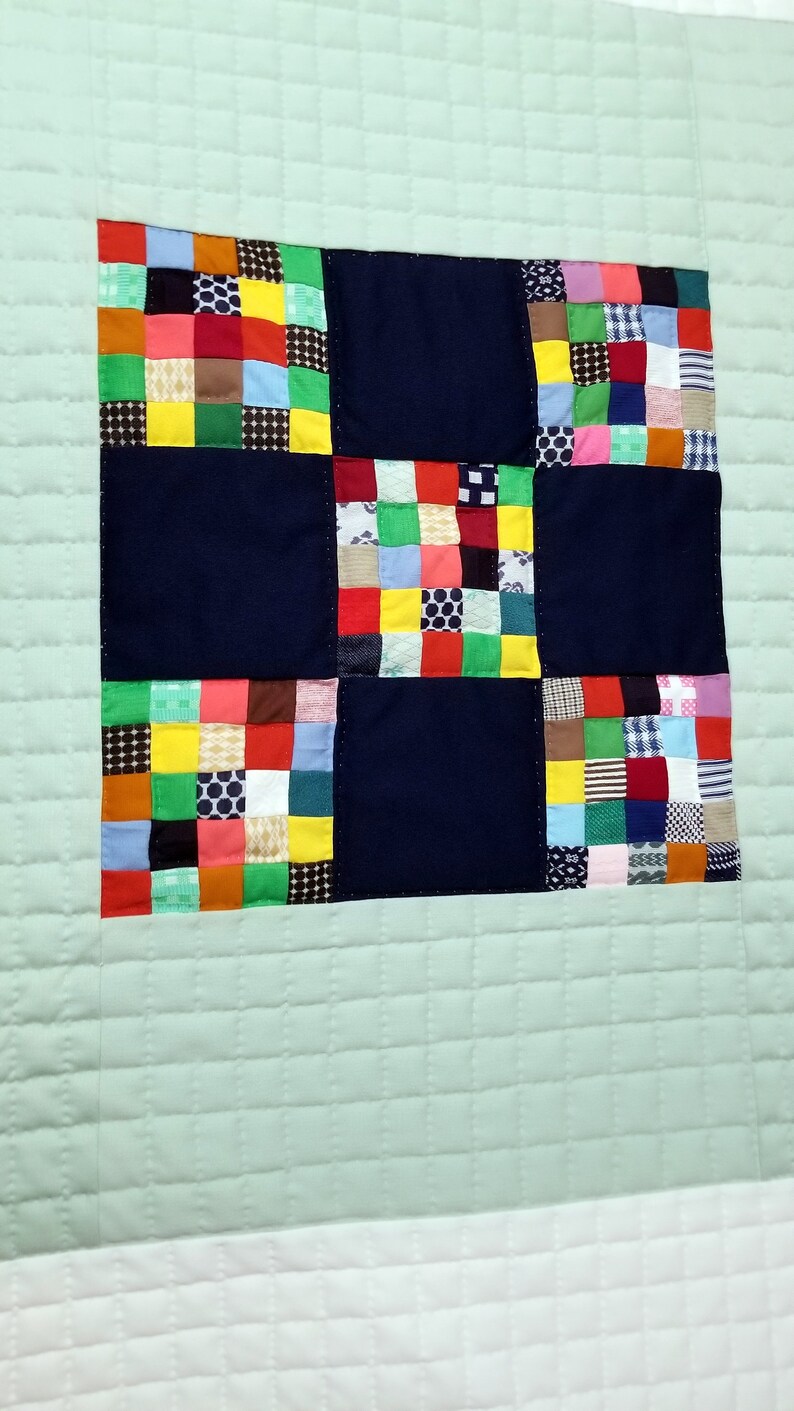 Vintage Homemade Patchwork Quilt - Etsy