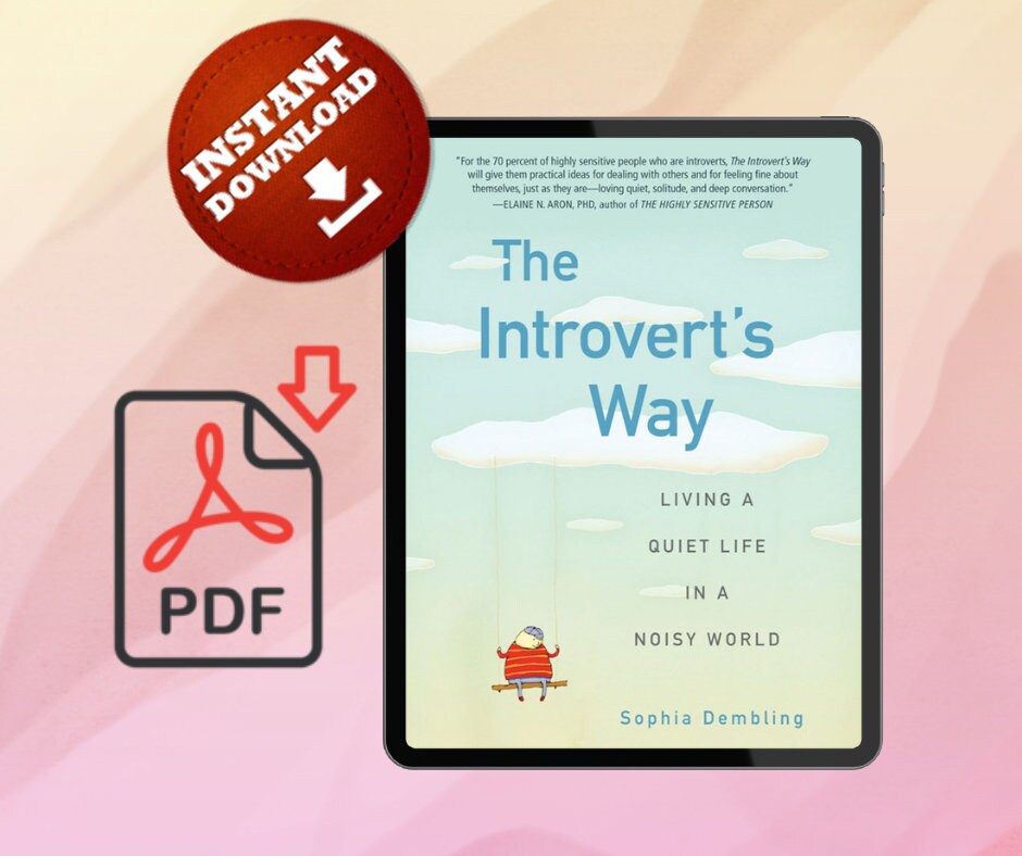 The Introvert's Way: Living a Quiet Life in a Noisy World by Sophia Dembling - Etsy