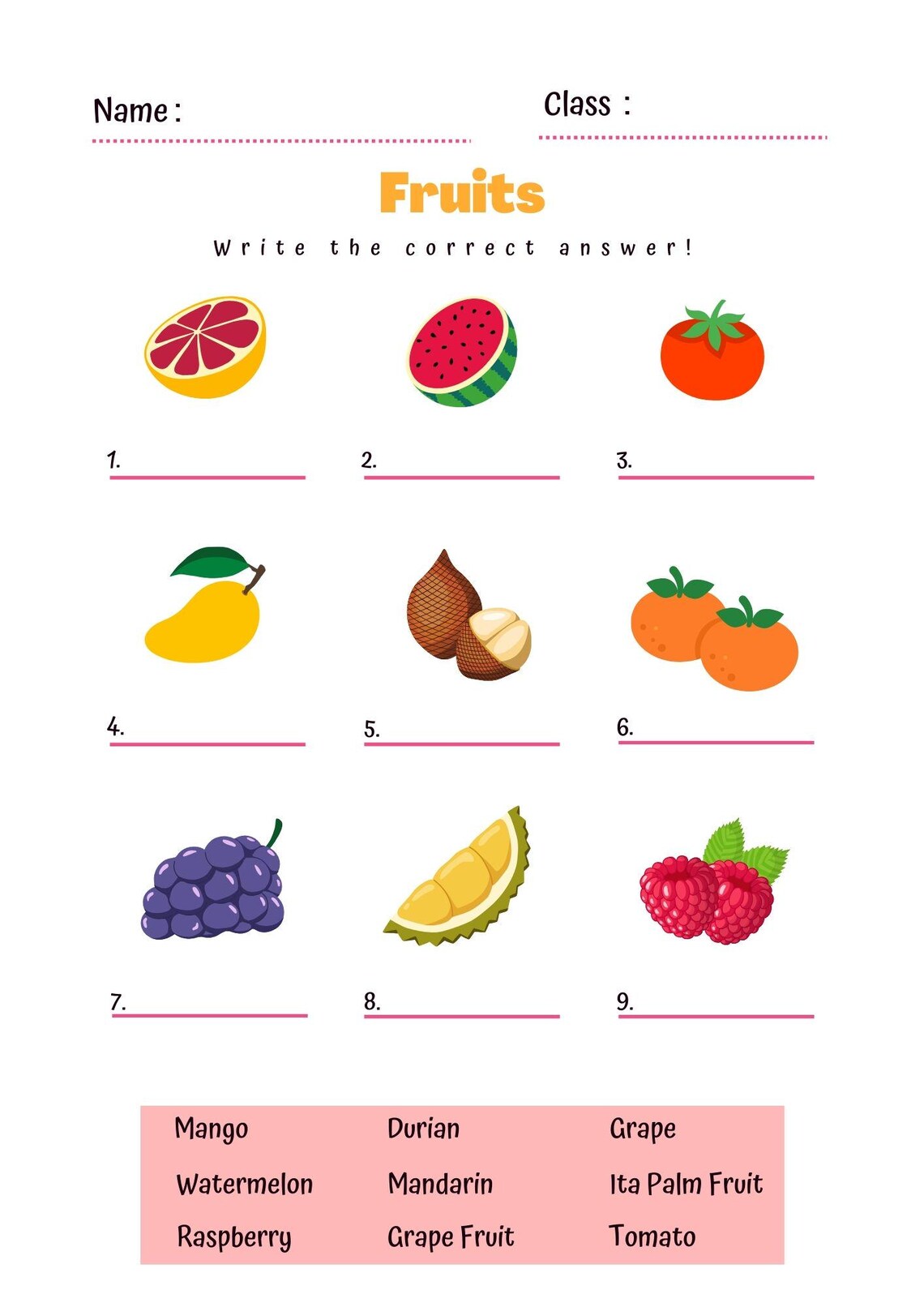 Preschool Fruit Learning Set: Interactive Fun for Curious Minds - Etsy