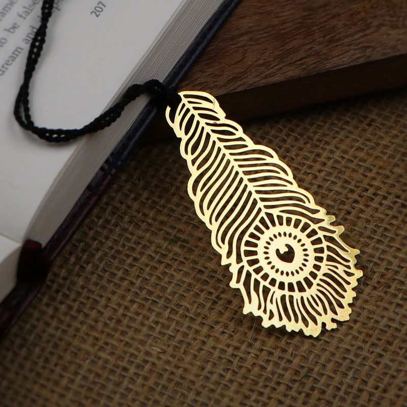 Feather Bookmarks - Etsy