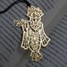 Krishna Bookmark Krishna Devotee Gift Religious Gift Handcrafted ...