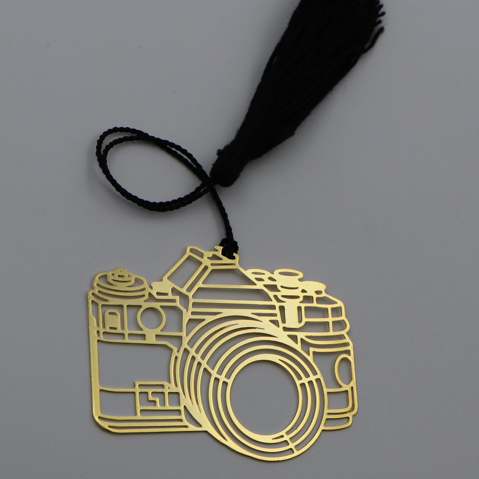 Handmade Brass DSLR Camera Bookmark: Gift for Photography Lovers - Etsy