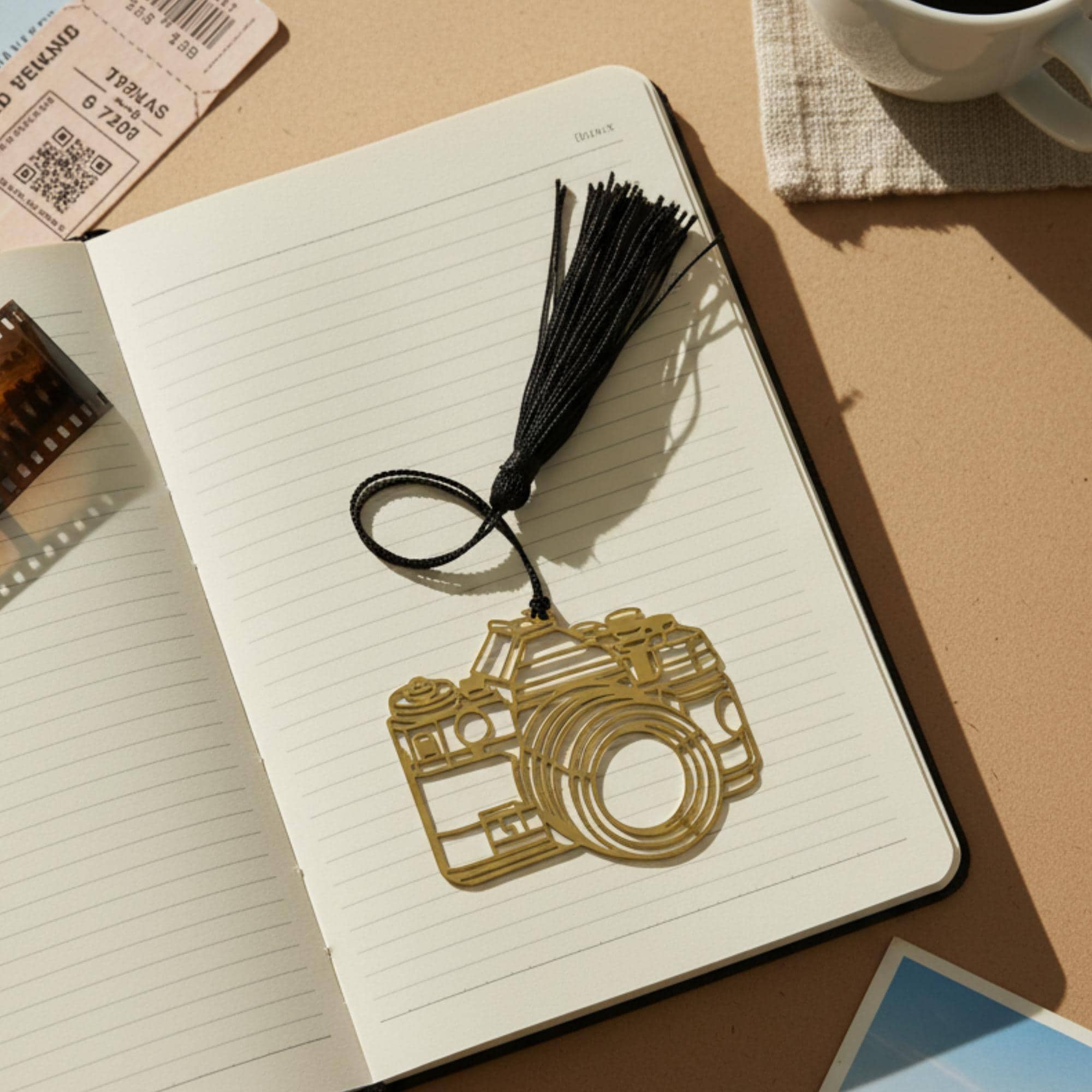 Handmade Brass DSLR Camera Bookmark: Gift for Photography Lovers - Etsy