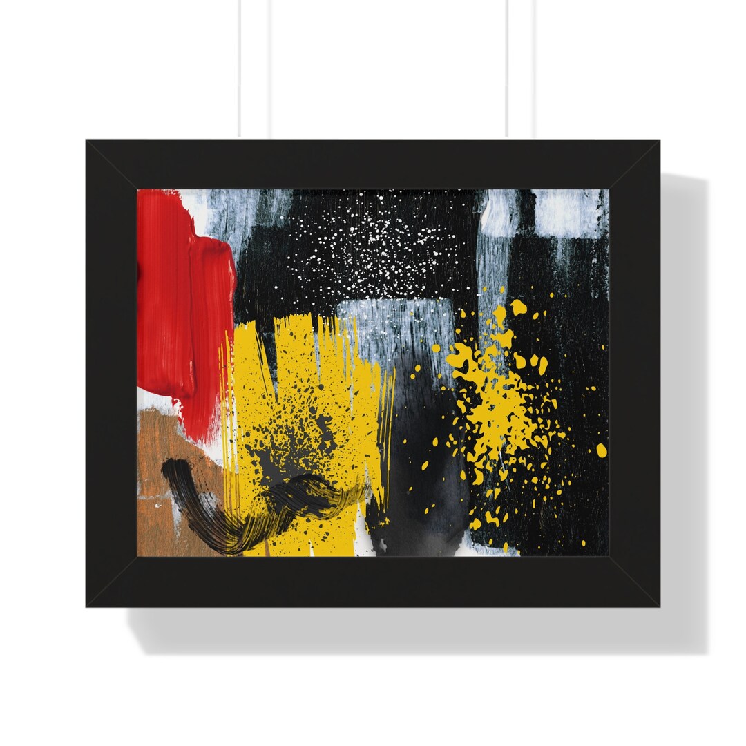 Framed Horizontal Poster Horizontal Wall Art Horizontal Art Print ...