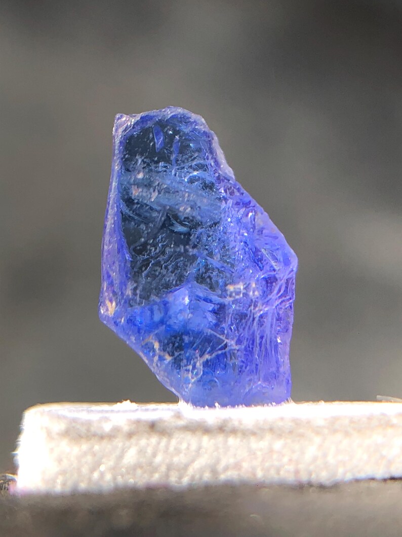 Raw Blue Tanzanite 2.45 Carat Genuine Zoisite Mineral Jewelry Grade ...