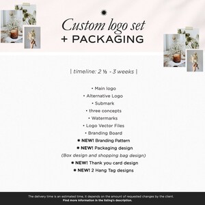 I Will Create CUSTOM PACKAGING LOGO Set Design for Your Business, Brand ...