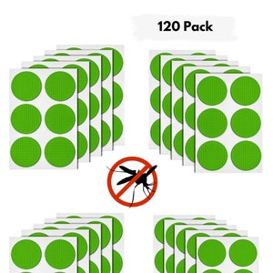 120 Pack Mosquito Sticker for Kids Adults | Mosquito Patches - Etsy