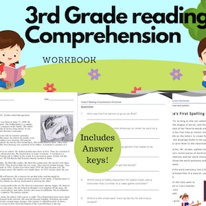 3rd Grade Reading Comprehension Worksheets Short Stories Summer Reading ...