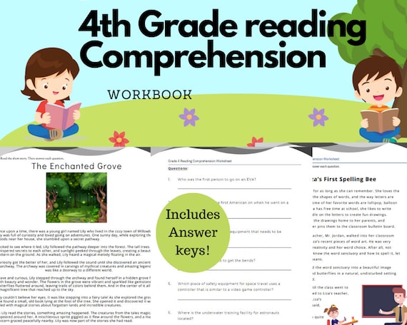 Fourth Grade English Worksheets