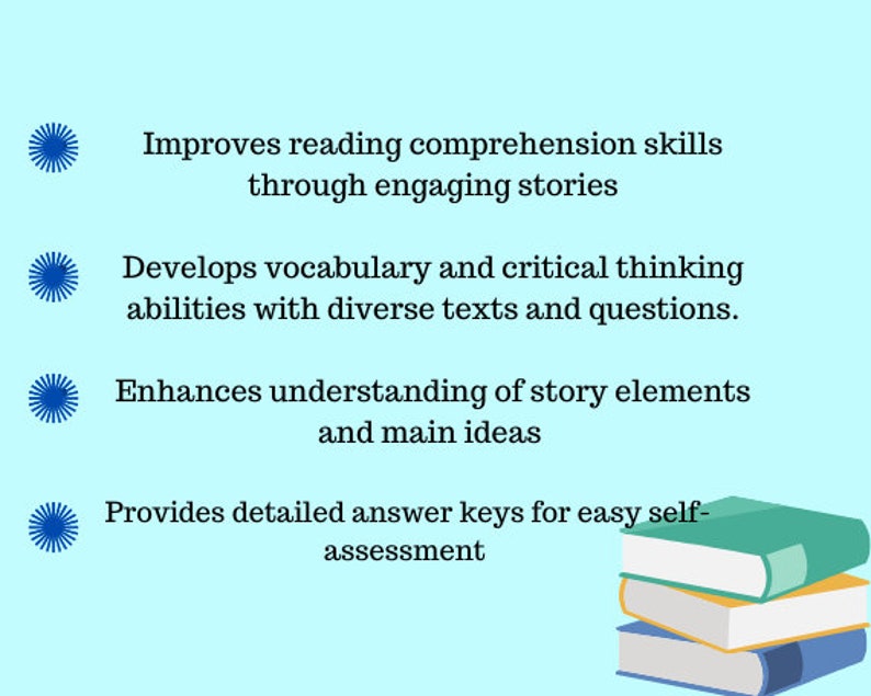 5th Grade Reading Comprehension (workbook 2) Worksheets Short Stories ...