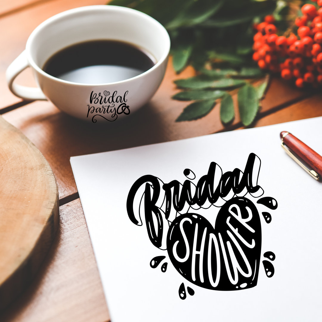 Bridal SVG/ Bridal Fonts/ Bridal Shower Font Bundle/ Bridal Quotes ...