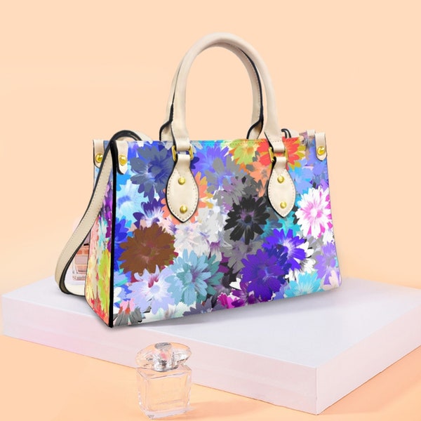 Floral Leather Handbags - Etsy