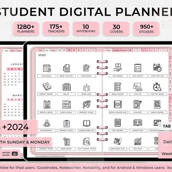Student Planner - Etsy
