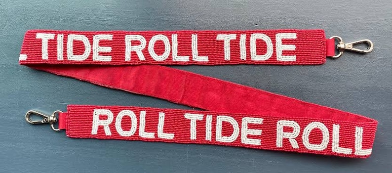 Beaded Purse Strap, Gameday Purse Strap, College Purse Strap, Stadium ...