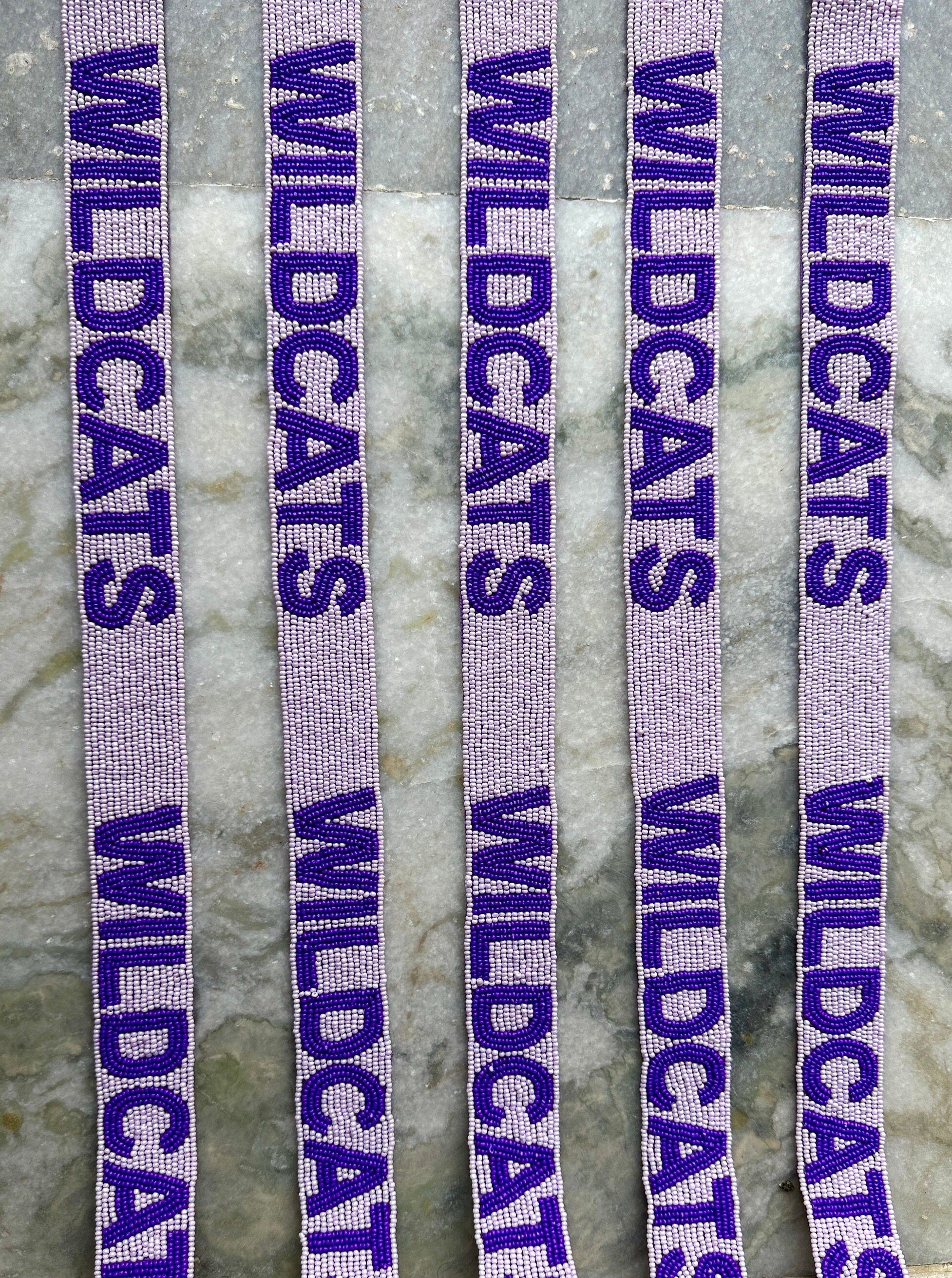 Gameday Straps,purse Strap Beaded, Stadium Bag Strap,team Purse Strap ...