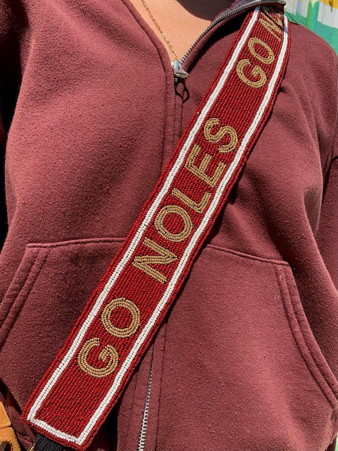 Gameday Purse Strap-beaded Bag Strap-stadium Bag Strap-game Day Gear ...
