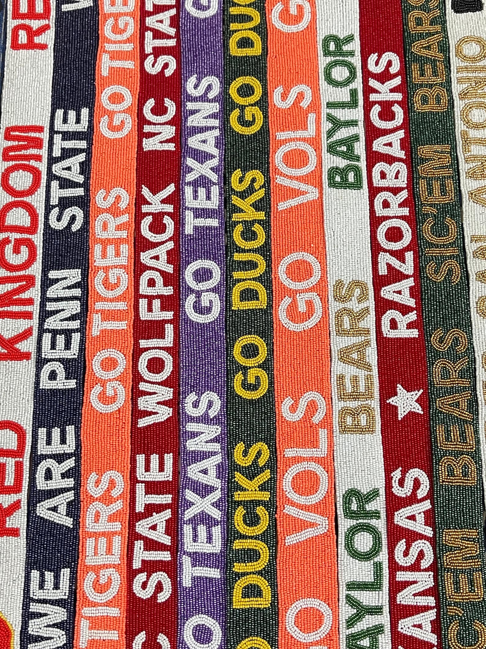 Gameday Purse Strap,beaded Bag Strap,stadium Bag Strap,purse Strap ...