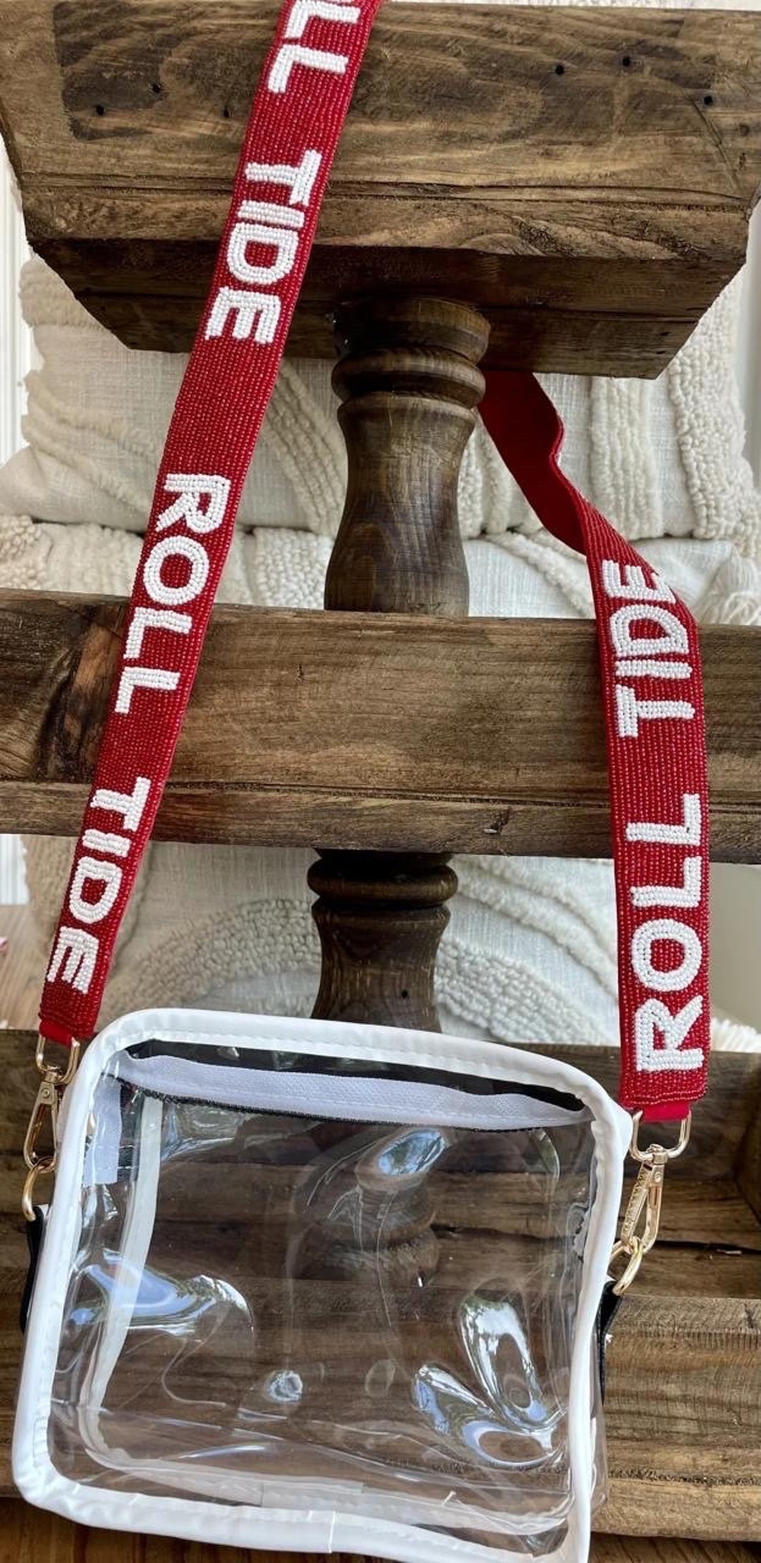 Beaded Purse Strap, Gameday Purse Strap, College Purse Strap, Stadium ...