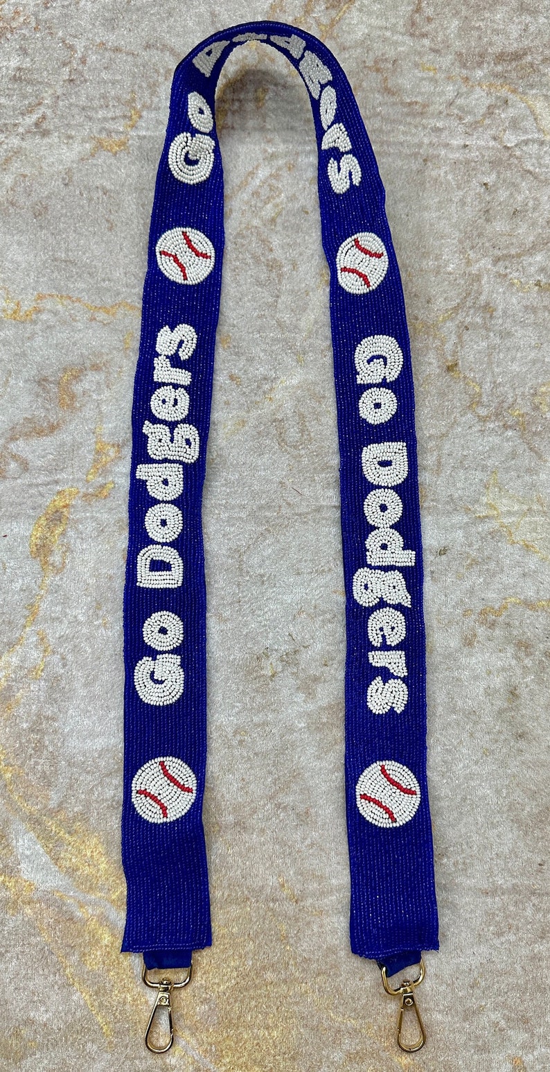 Beaded Gamesday Straps, Braves, Go Dodgers,go Mets,go Jays,go Yankees ...
