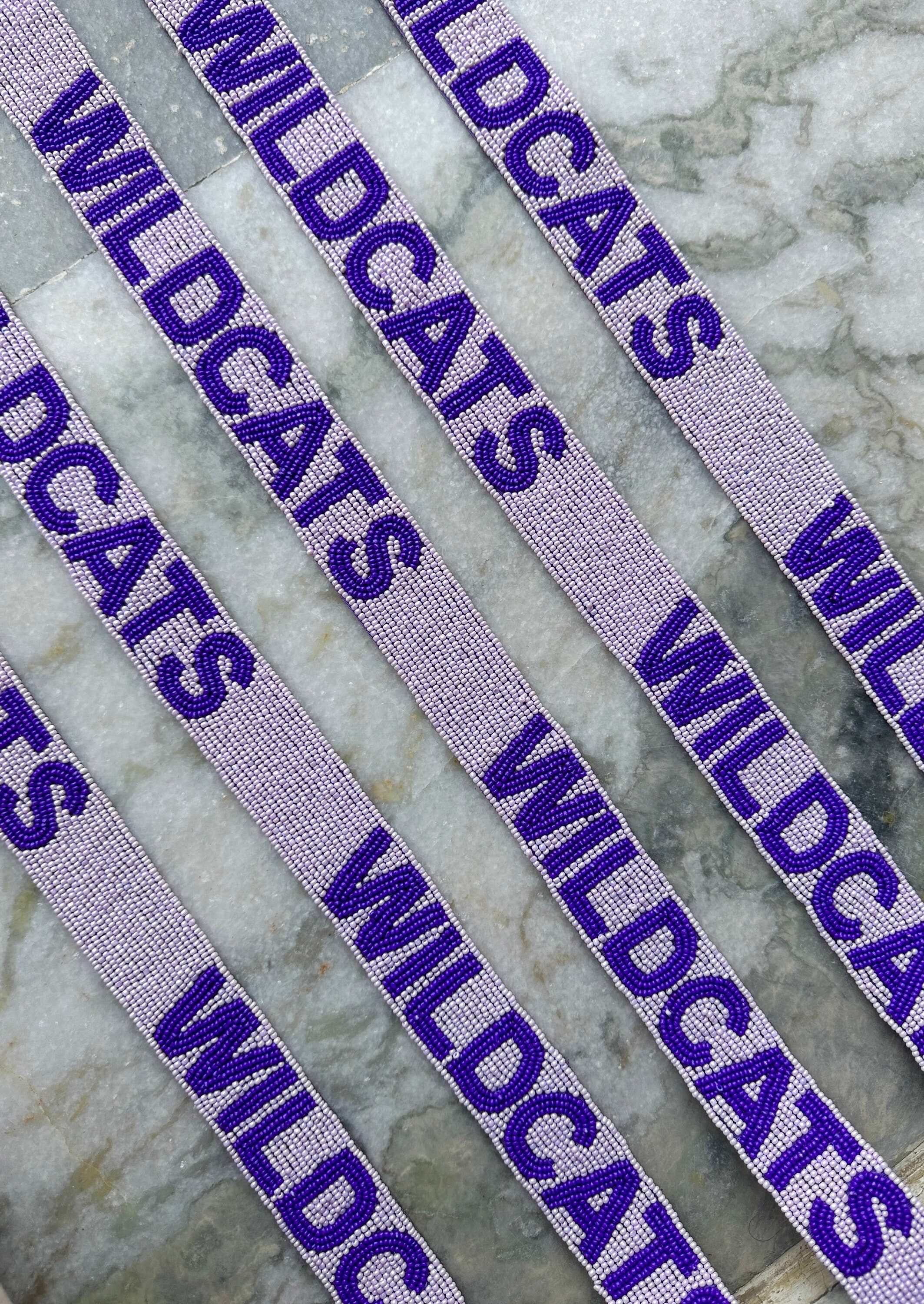 Gameday Straps,purse Strap Beaded, Stadium Bag Strap,team Purse Strap ...