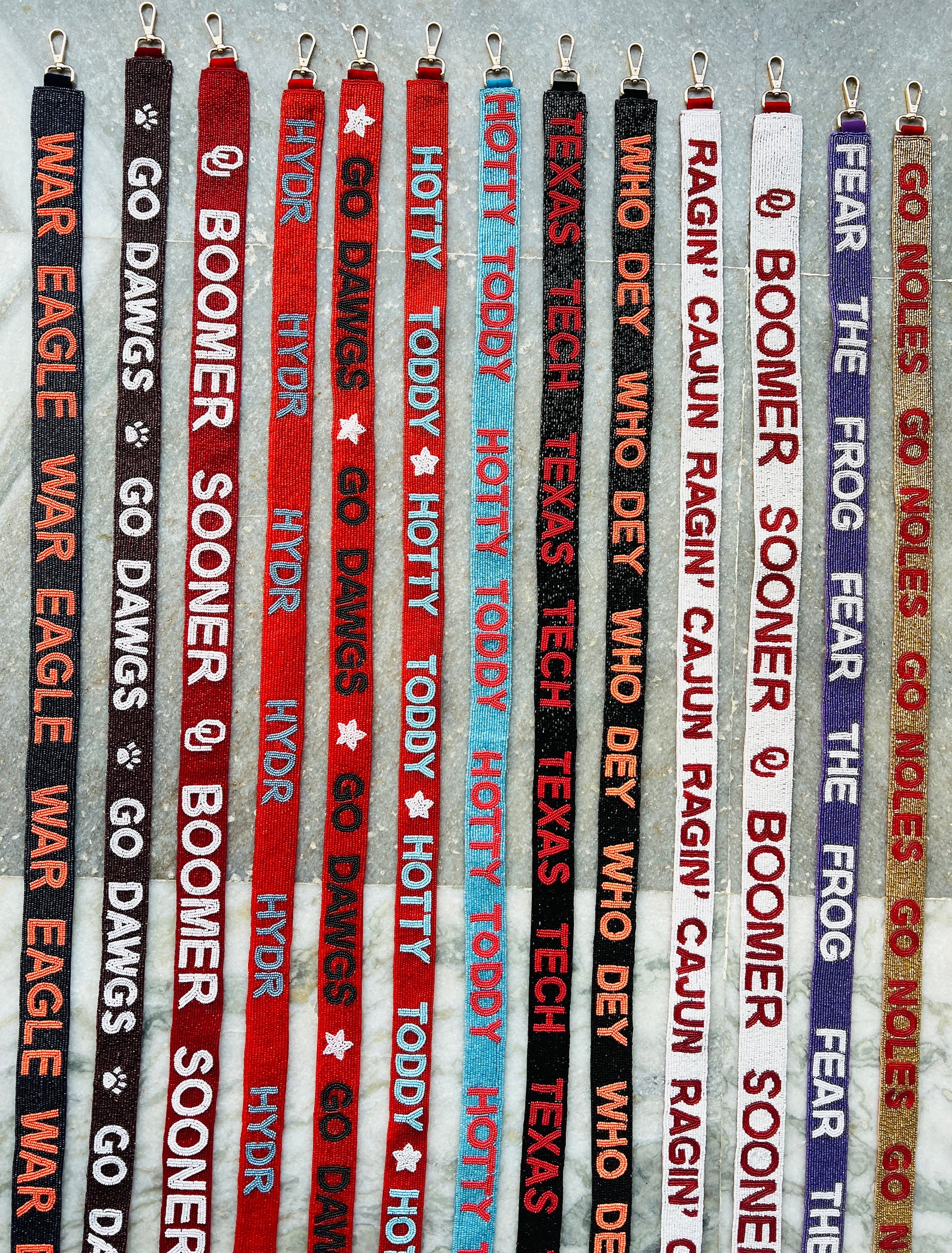 Gameday Purse Strap-beaded Bag Strap-stadium Bag Strap-beaded Purse ...