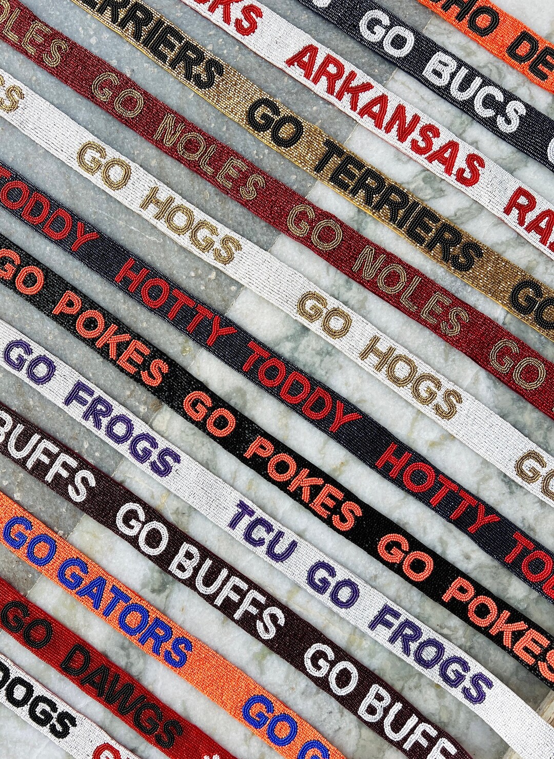 Gameday Purse Strap Beaded Bag Strap Stadium Bag Strap Game Day Gear ...