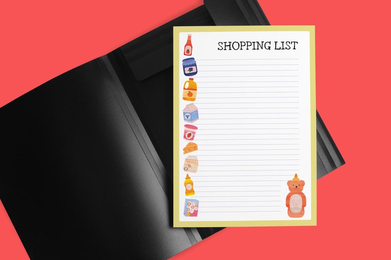 Simple Grocery List Printable, Food List, Shopping List, Grocery ...