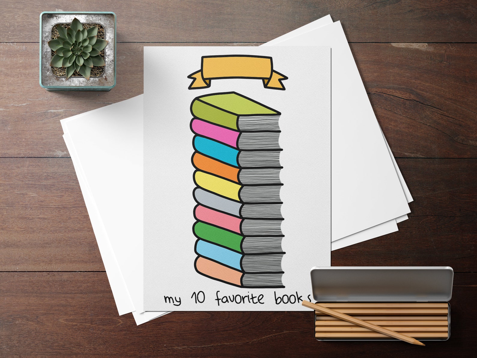 My 10 Favorite Books, Printable Book Tracker, Reading Tracker, Book ...