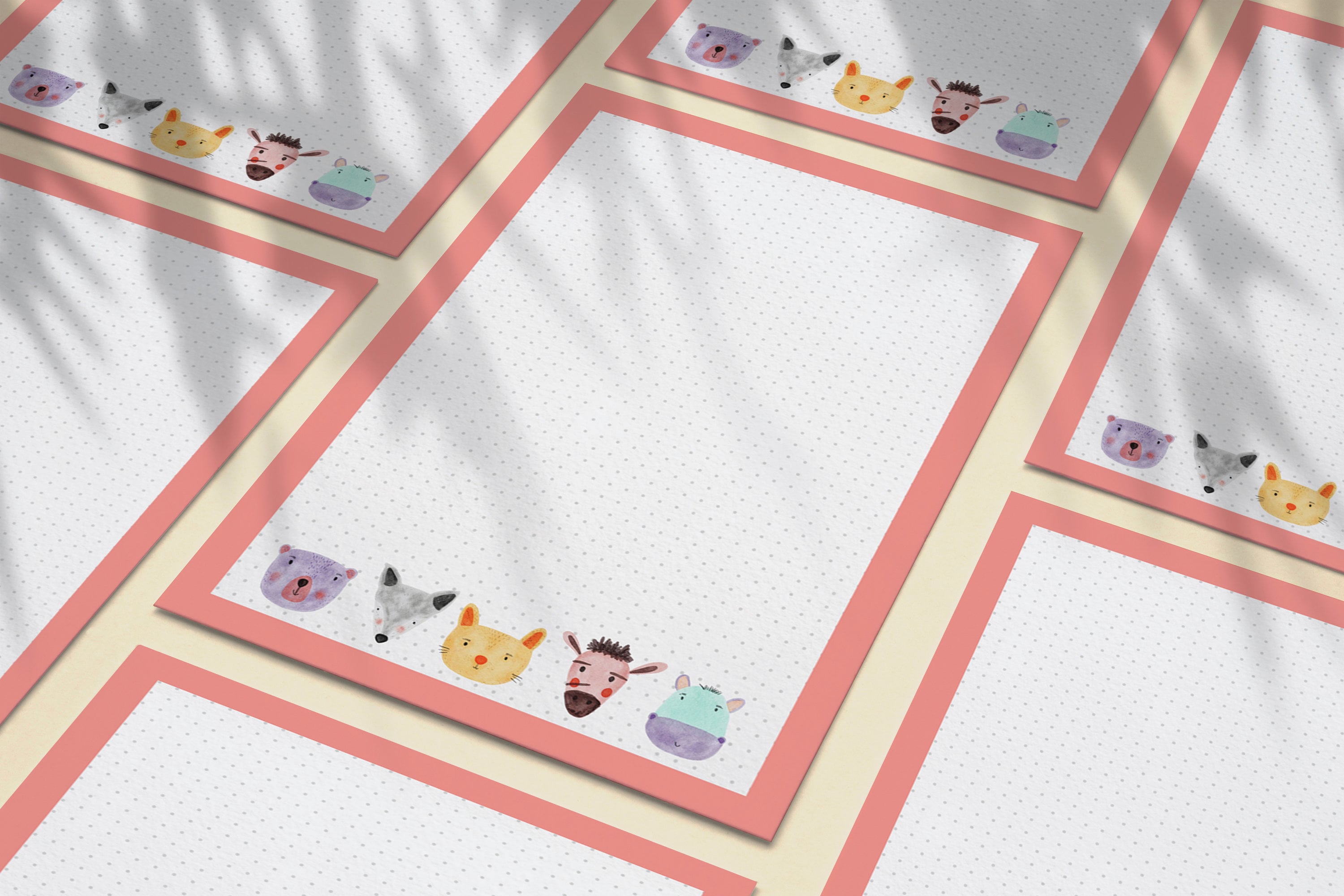 Pastel Pages | Notes Page Printable | Printable Note Paper | 4 ...