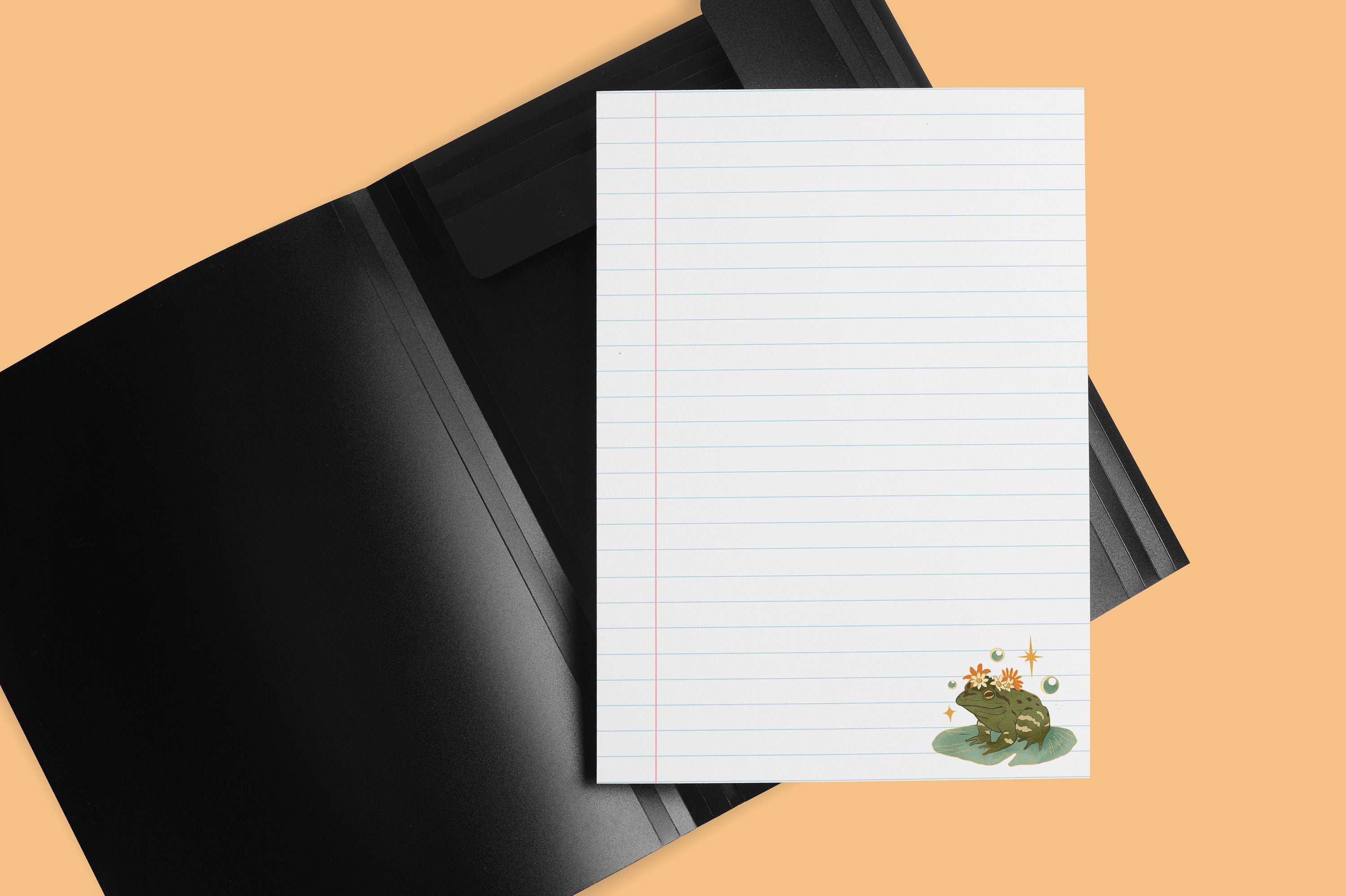 Printable Note Pages | 10 Different Version of Lined Papers | Journal ...
