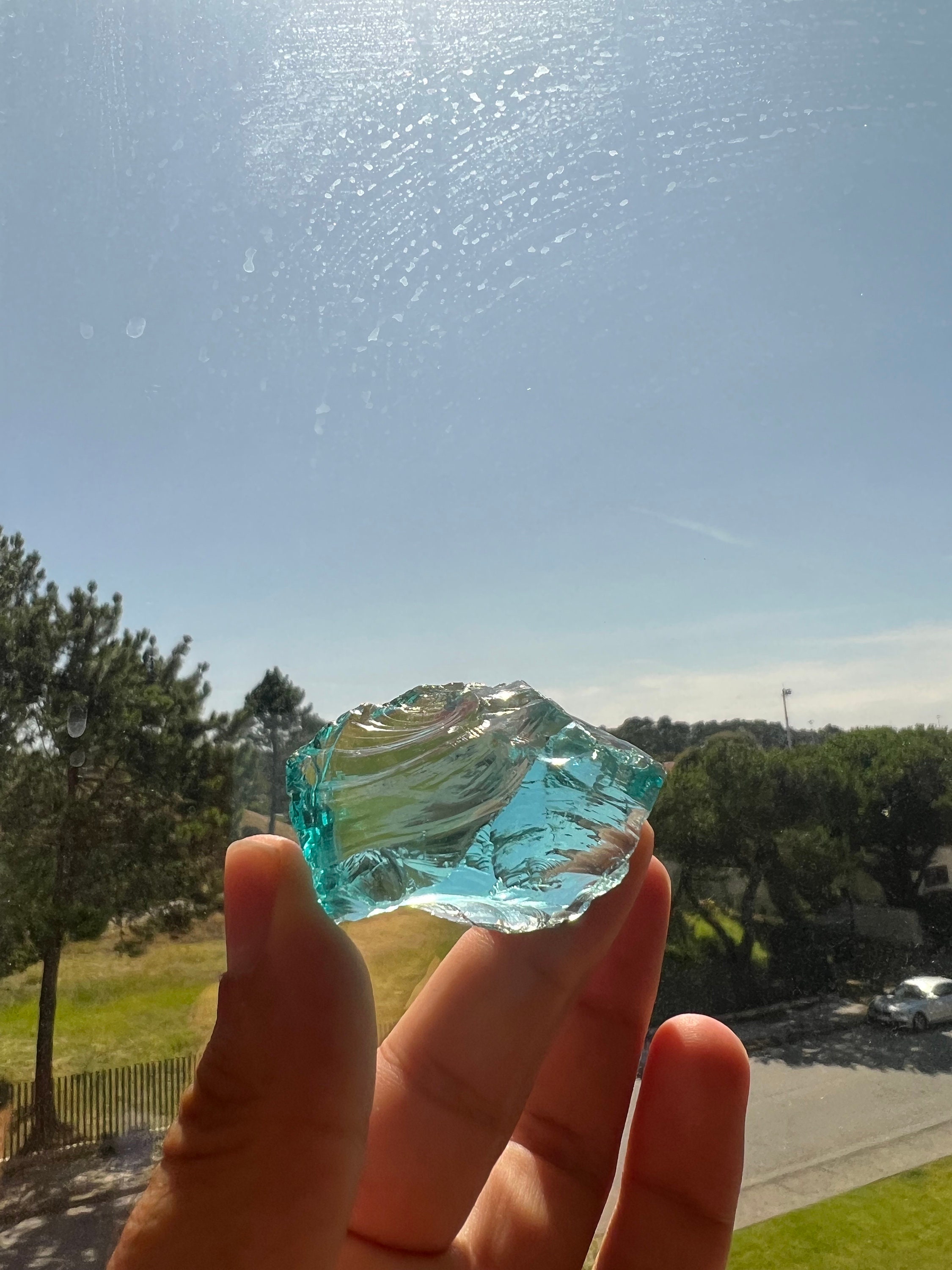 Aqua Marine Andara Obsidian Monatomic Crystal Tool for Spiritual ...