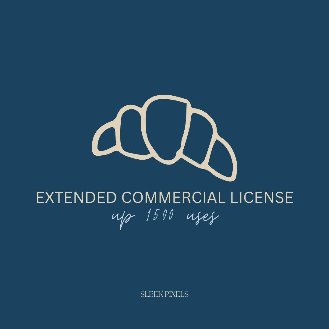 Extended Commercial License - up to 1500 Uses of Illustrations, Vectors ...