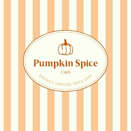 Hand Drawn Pumpkin Spice Cafe Icon Bundle, Sketch Style Cafe ...