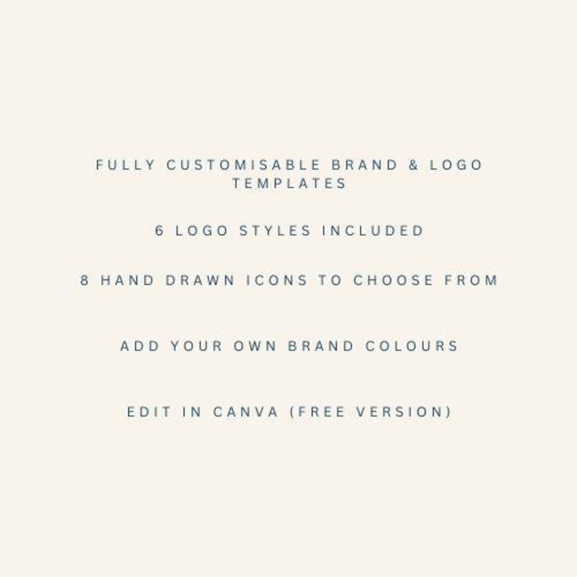 Bakery Logo Template Pack - 6 Customizable Logos, Editable in Canva, 8 ...