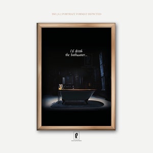 Downloadable Artwork Printable Saltburn Bathwater Poster, Unique Pop ...
