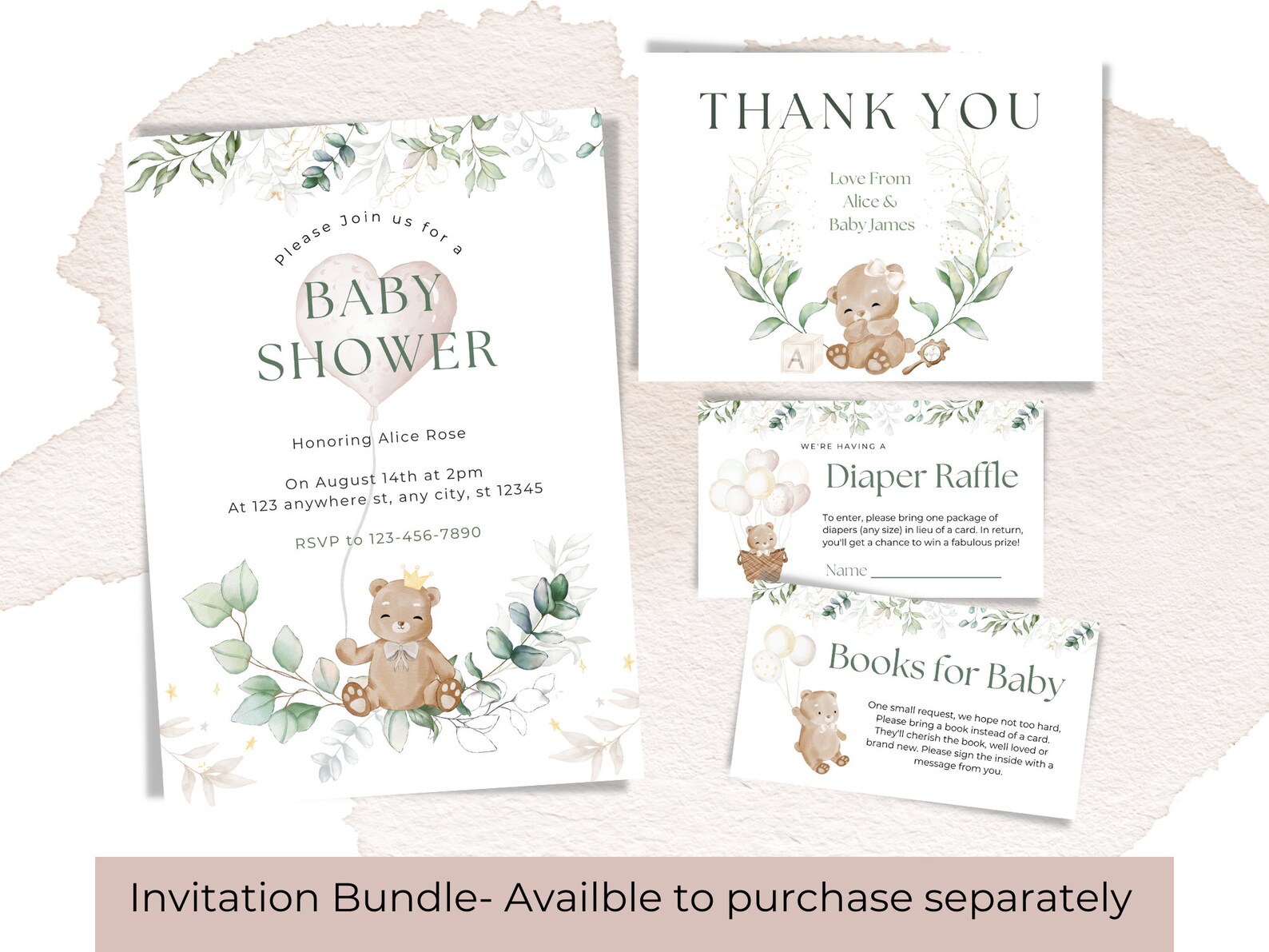 Neutral Baby Shower Bingo, Baby Sprinkle Game, Baby Shower Games, Boho ...