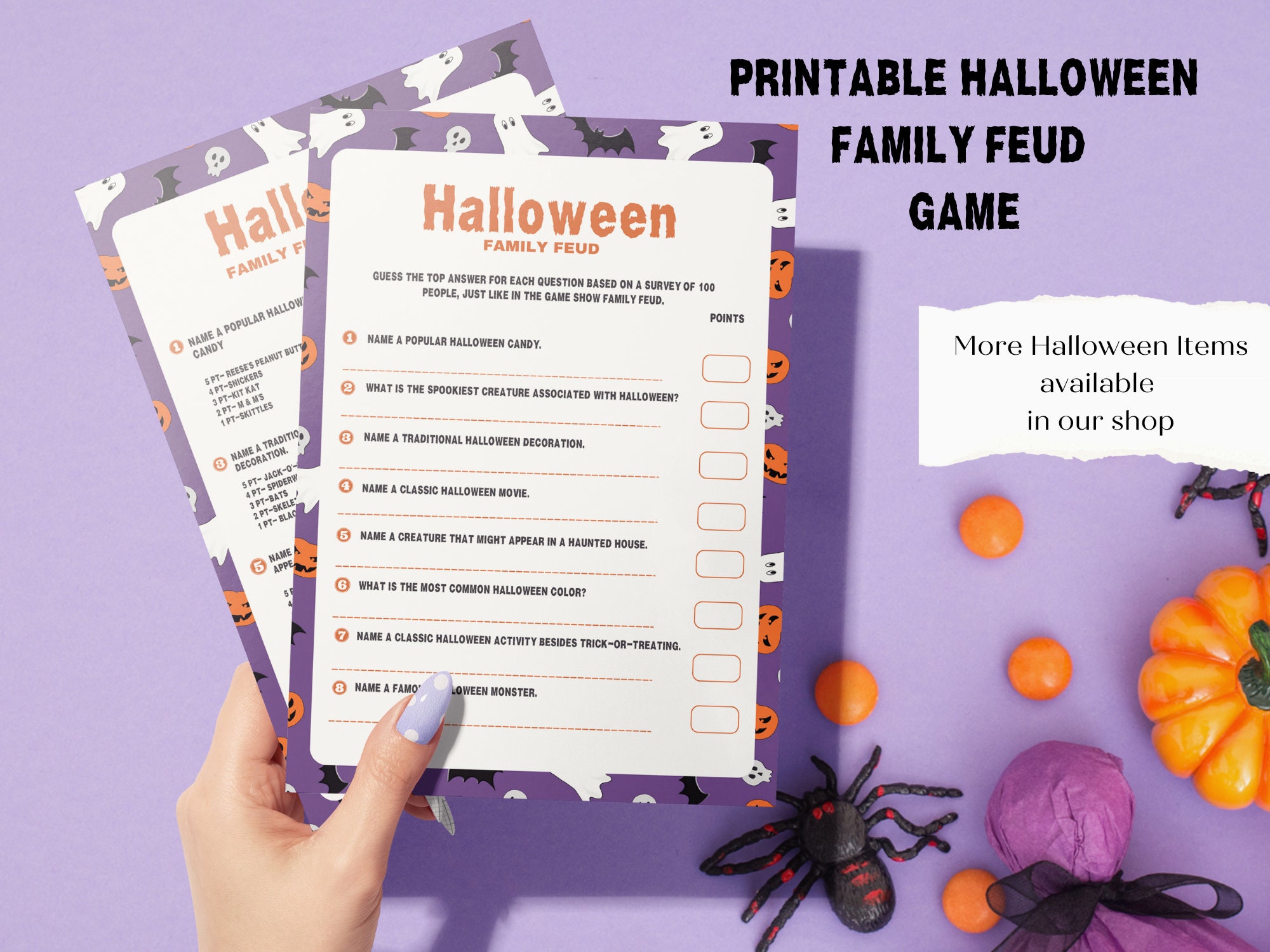 Halloween Pass the Parcel Game, Halloween Pass the Prize Party Game ...