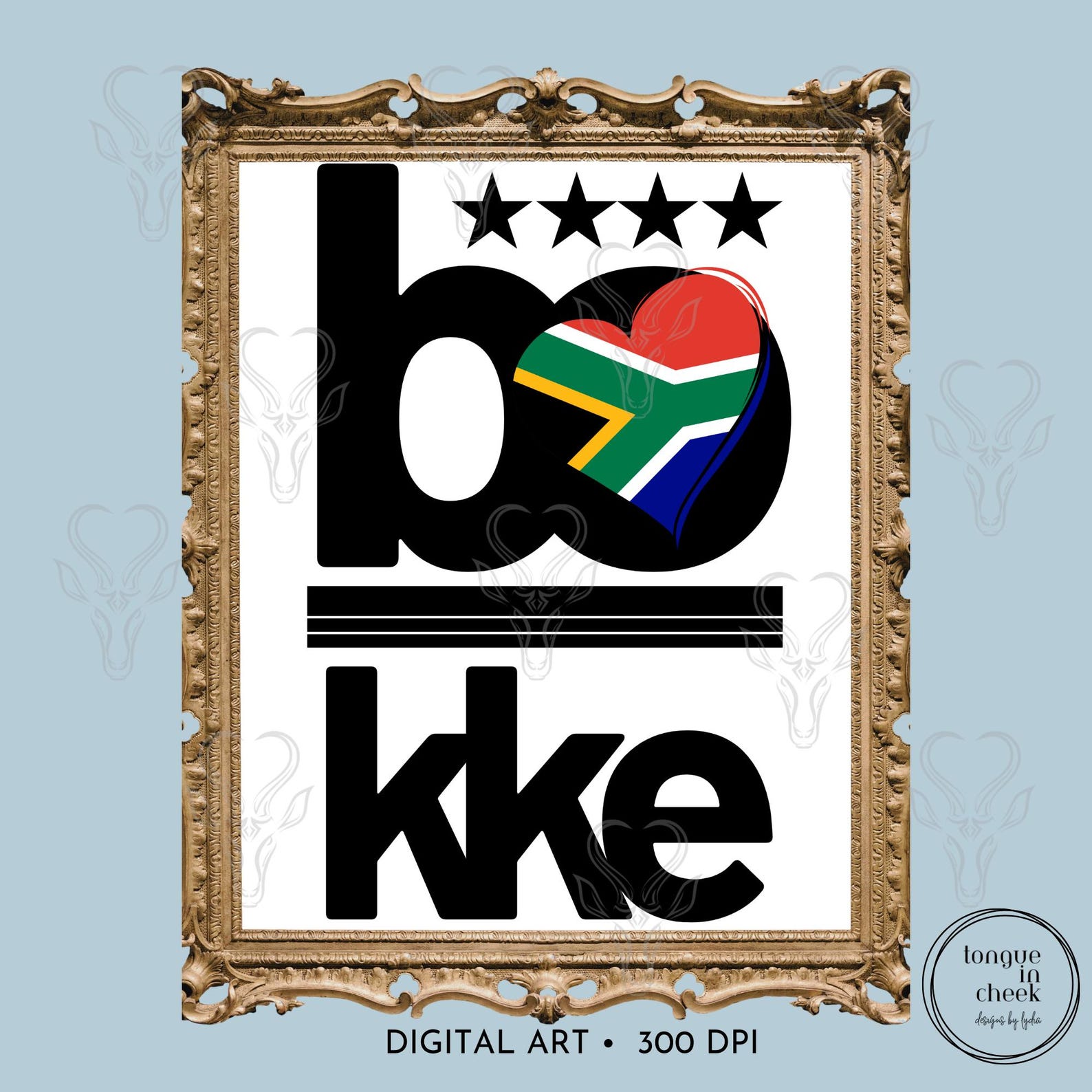 South African Print, Springbok Rugby Poster, South Africa Rugby ...