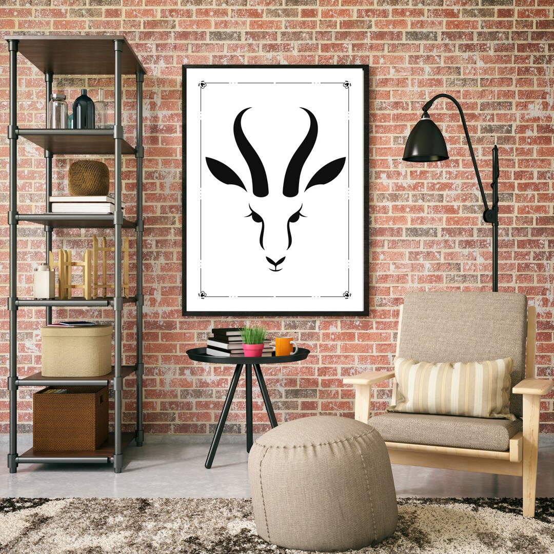 Springbok Wall Art for South African Rugby Fans, Perfect Gift for South ...