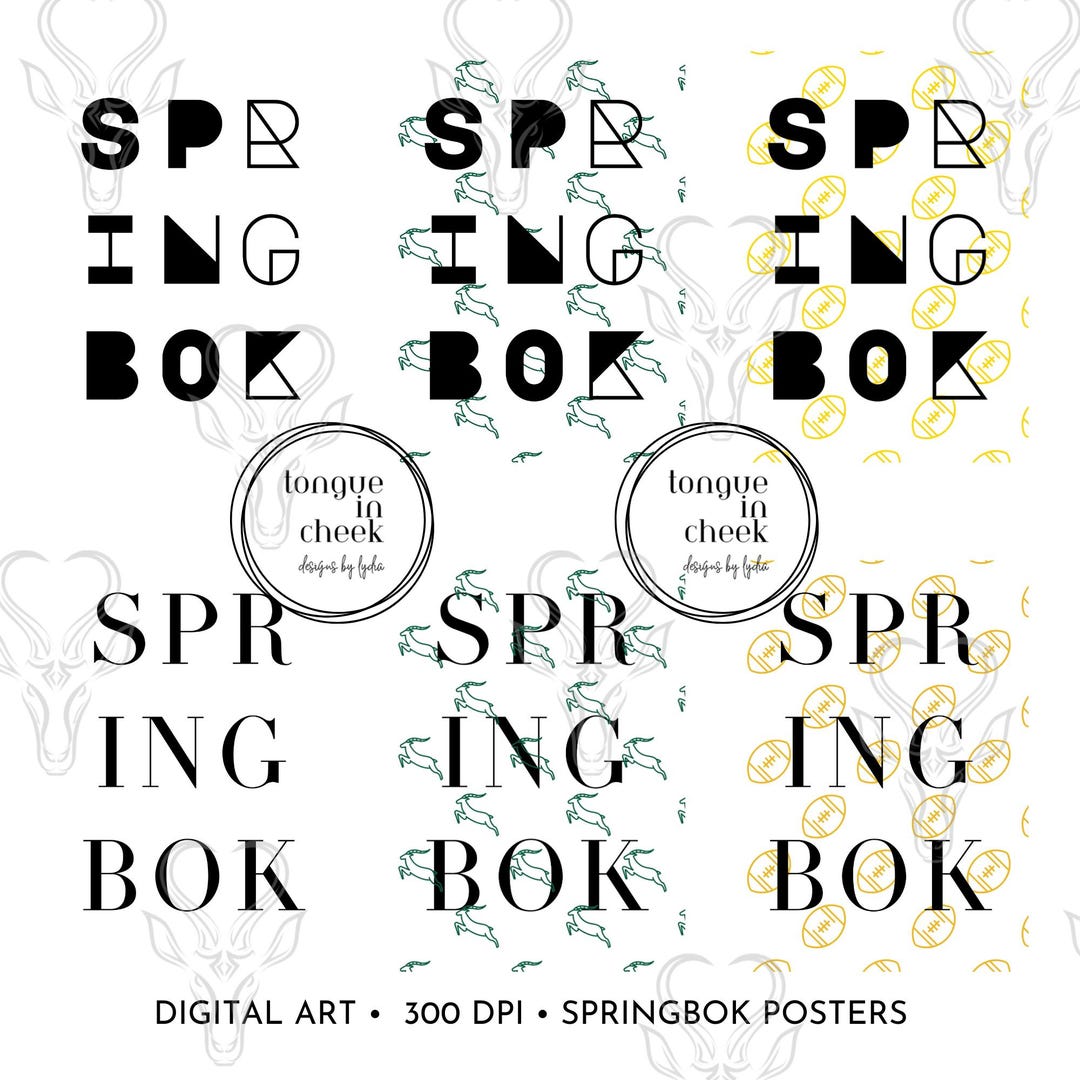 Springbok Art, South African Wall Art, South African Decor, South ...