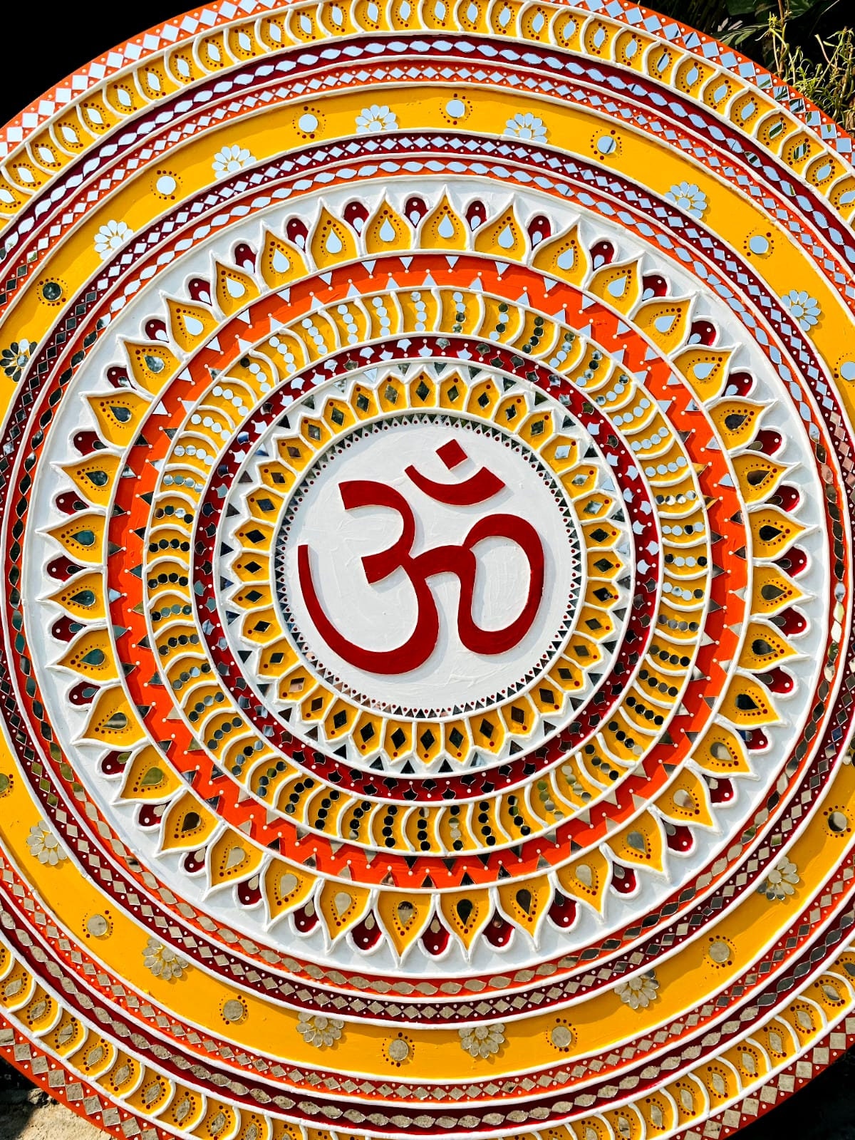 OM MANDALA ART - Etsy