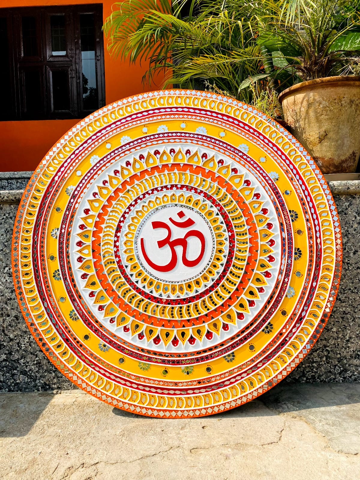 OM MANDALA ART - Etsy