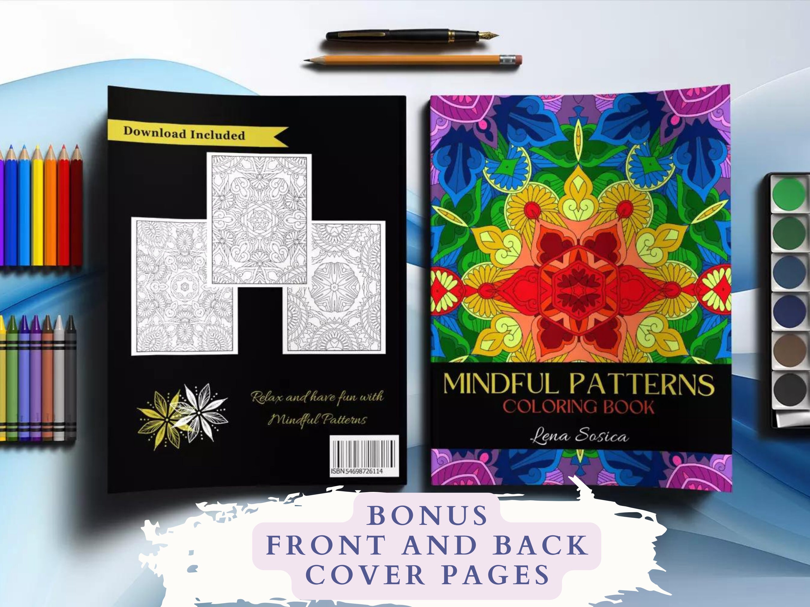Mindful Patterns Coloring Book: A Soothing Collection of Relaxing ...