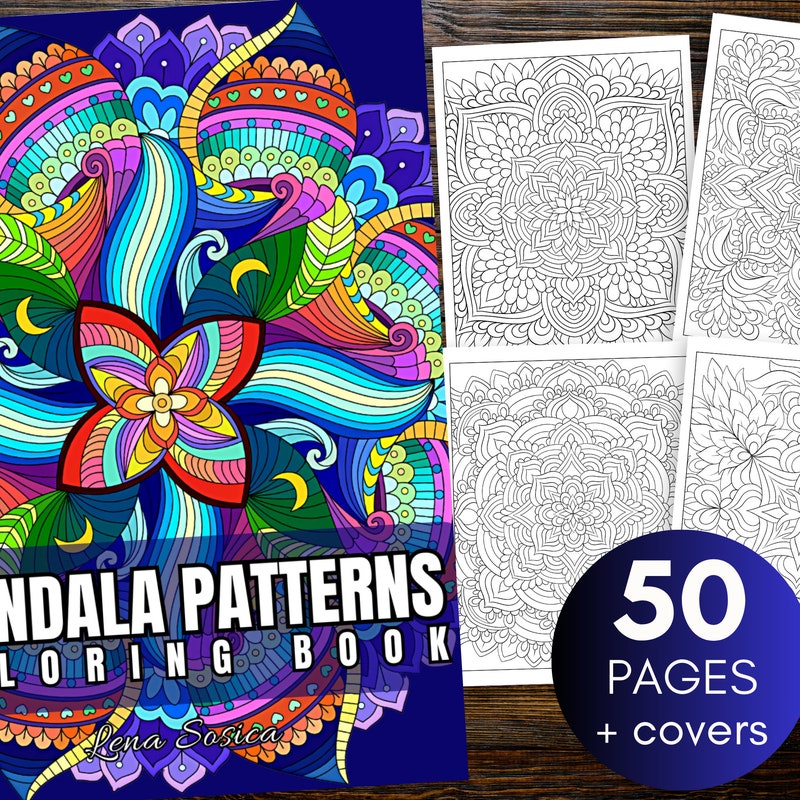 Colouring Books Intricate - Etsy