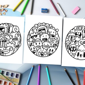 Doodle Fun Coloring Pages: Get Ready to Giggle - Colorful Adventures ...