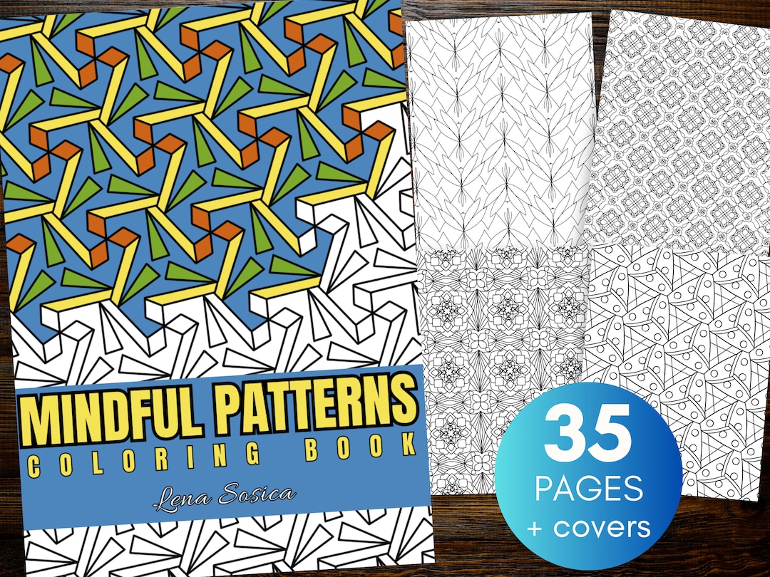 Mindful Patterns Coloring Book: Embark on a Serene Journey of ...