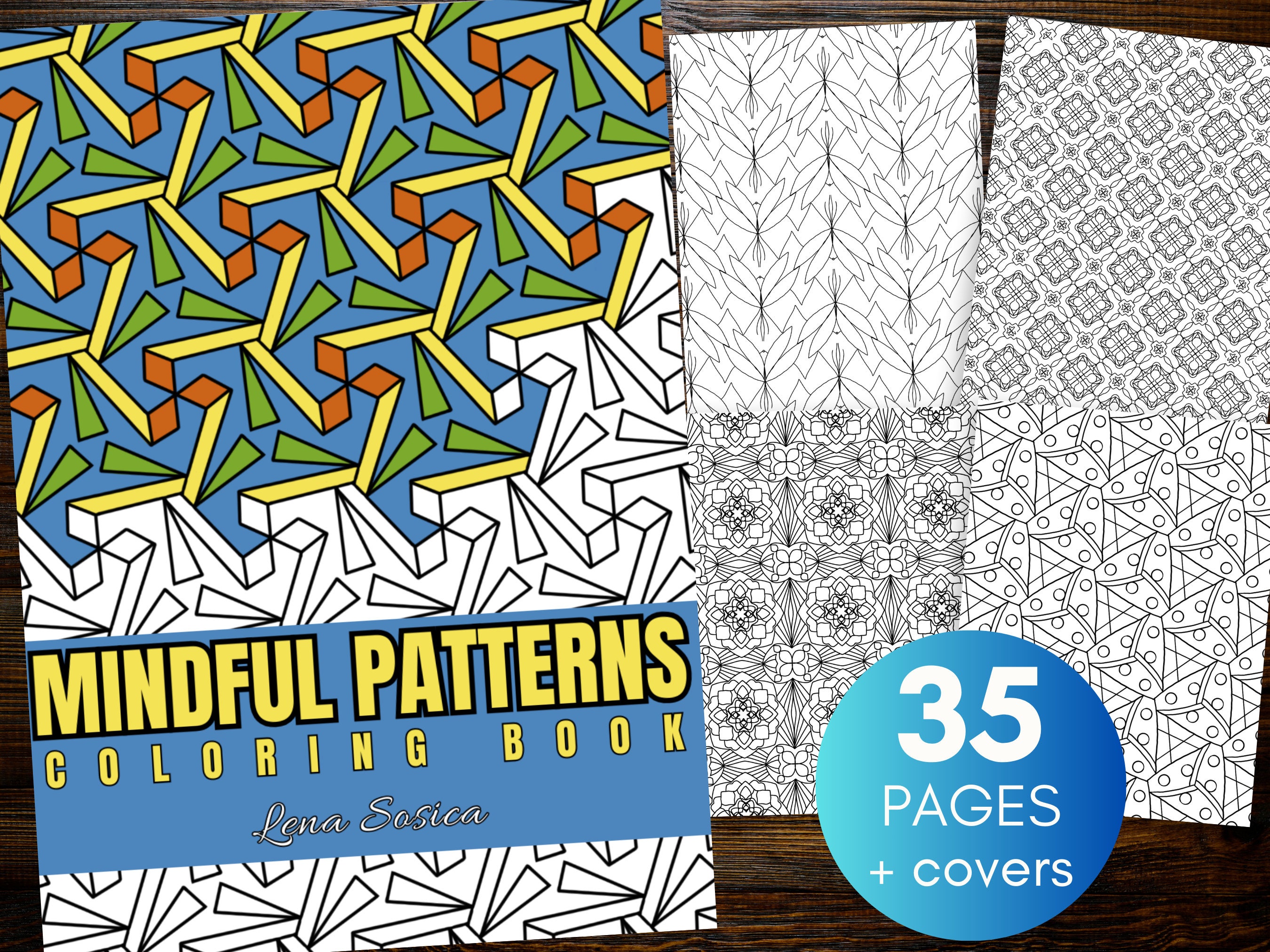 Mindful Patterns Coloring Book: Embark on a Serene Journey of ...