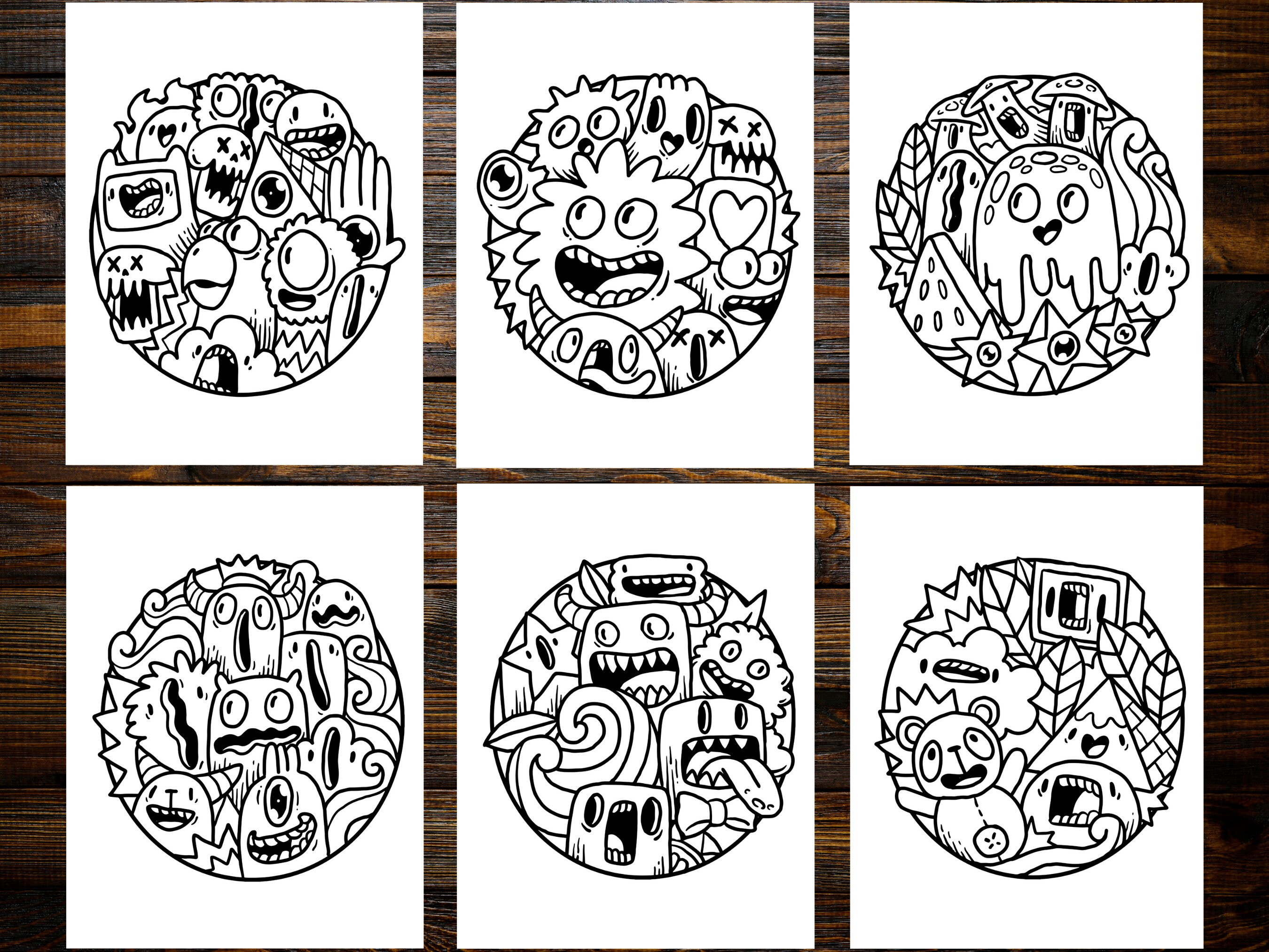 Doodle Fun Coloring Pages: Get Ready to Giggle Colorful Adventures With ...